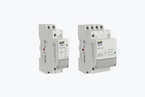 Новое в индустрии: IEK | Контакторы модульные типа KMR ARMAT. Новинки компании Элекон